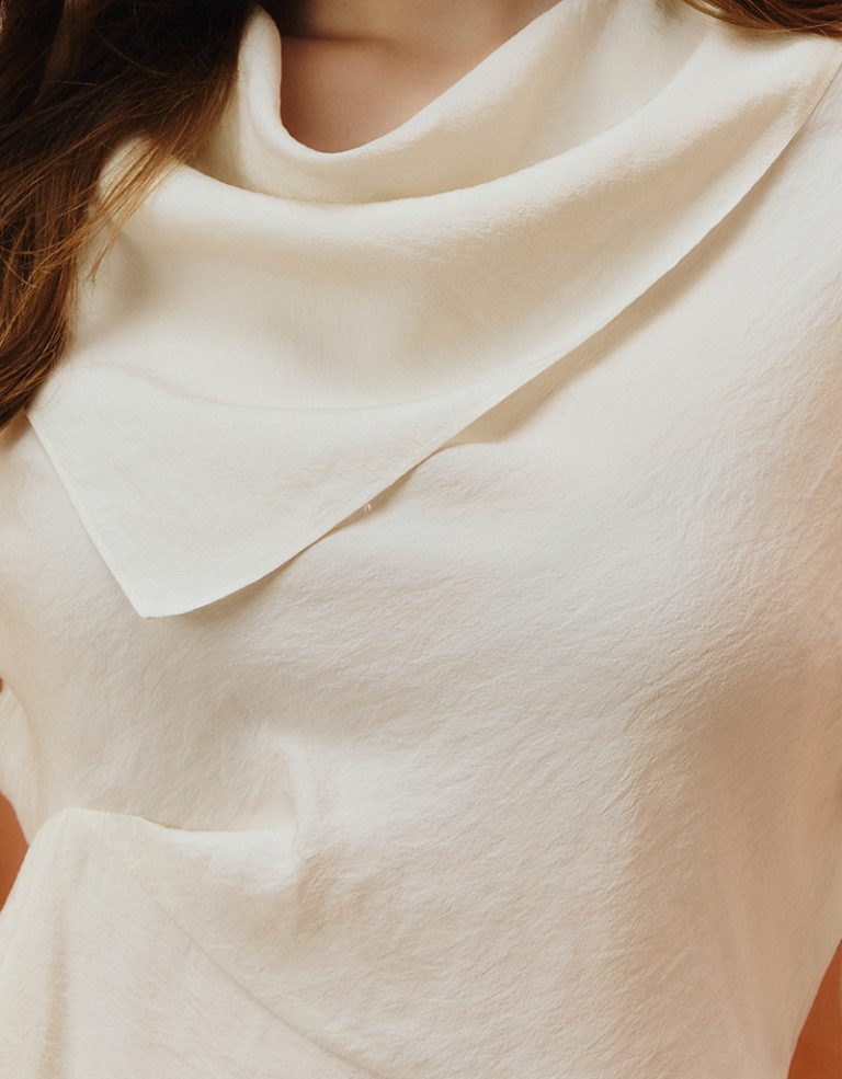 AW25 Drape Neckline Blouse BL-8251003 – Shakastyles.com | Shaka Online ...
